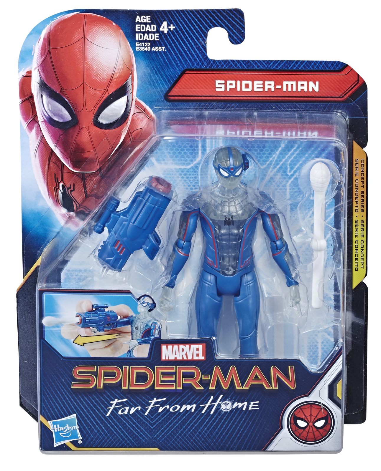 Buy Spider-Man (Spy Action) - 6" Action Figure at Mighty Ape NZ