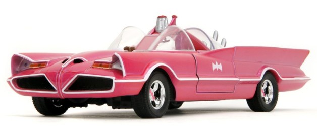 Classic Batmobile (Pink) - 1:24 Diecast Model | at Mighty Ape NZ