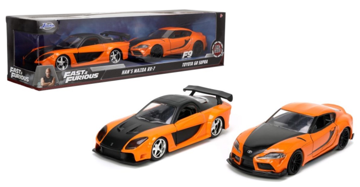 Buy Han's Mazda RX-7 & Toyota GR S Twin Pack - 1:32 Diecast Model at ...