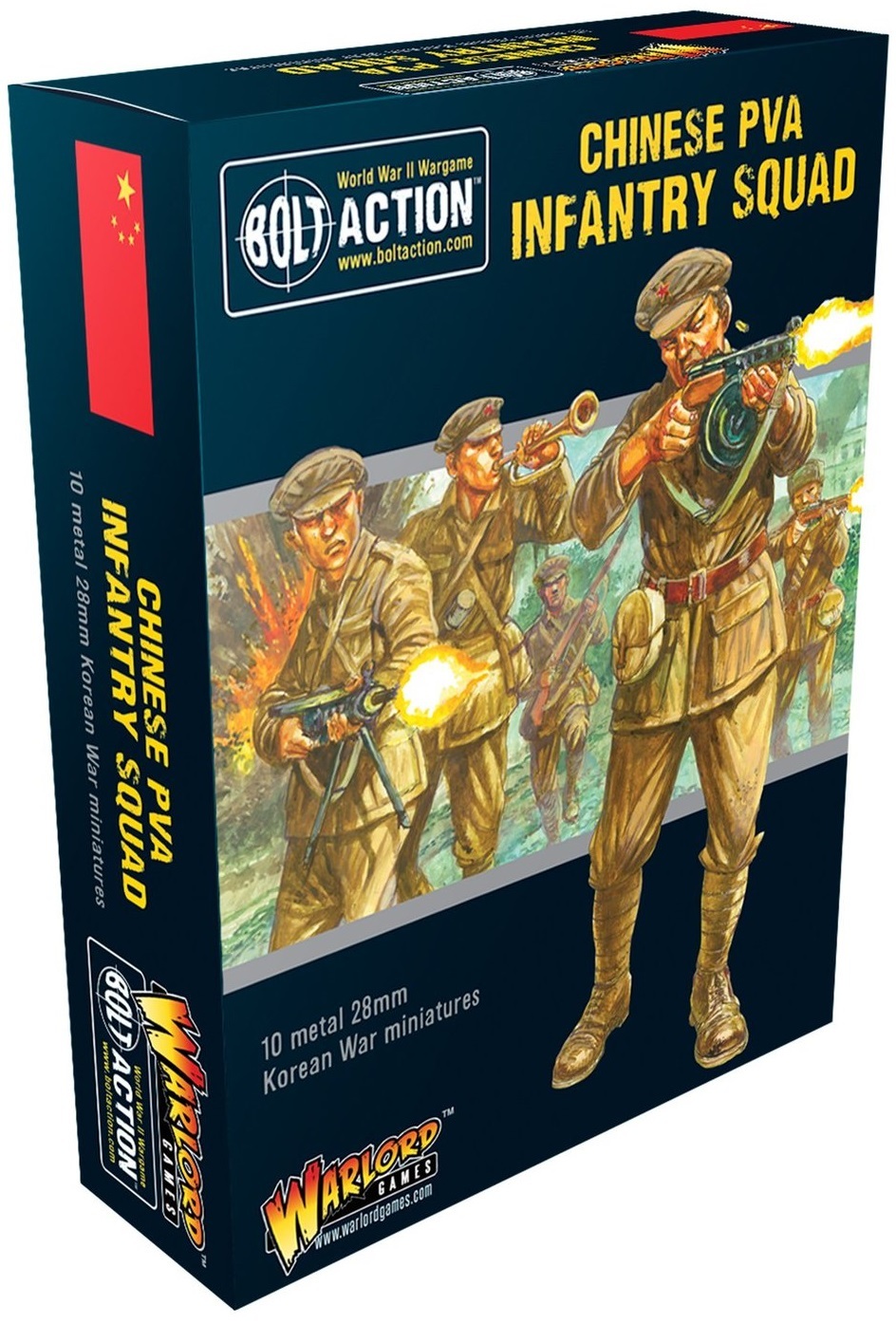 Bolt Action - Chinese PVA Infantry Squad | at Mighty Ape NZ