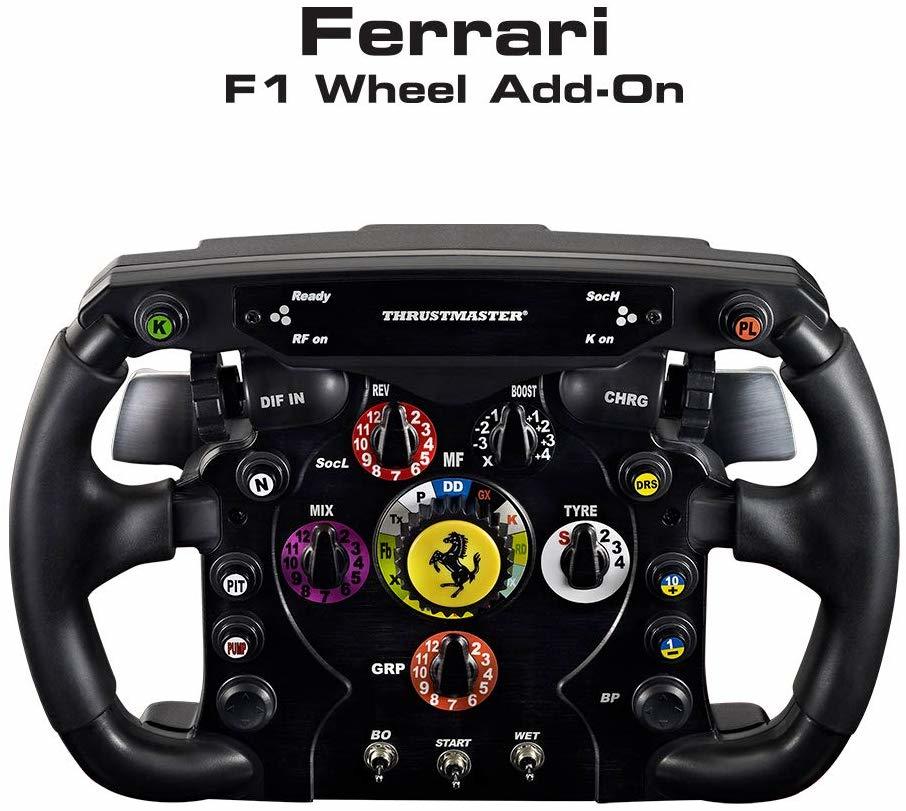 Thrustmaster Scuderia Ferrari F1 Wheel and T Racing Ferrari Headset ...
