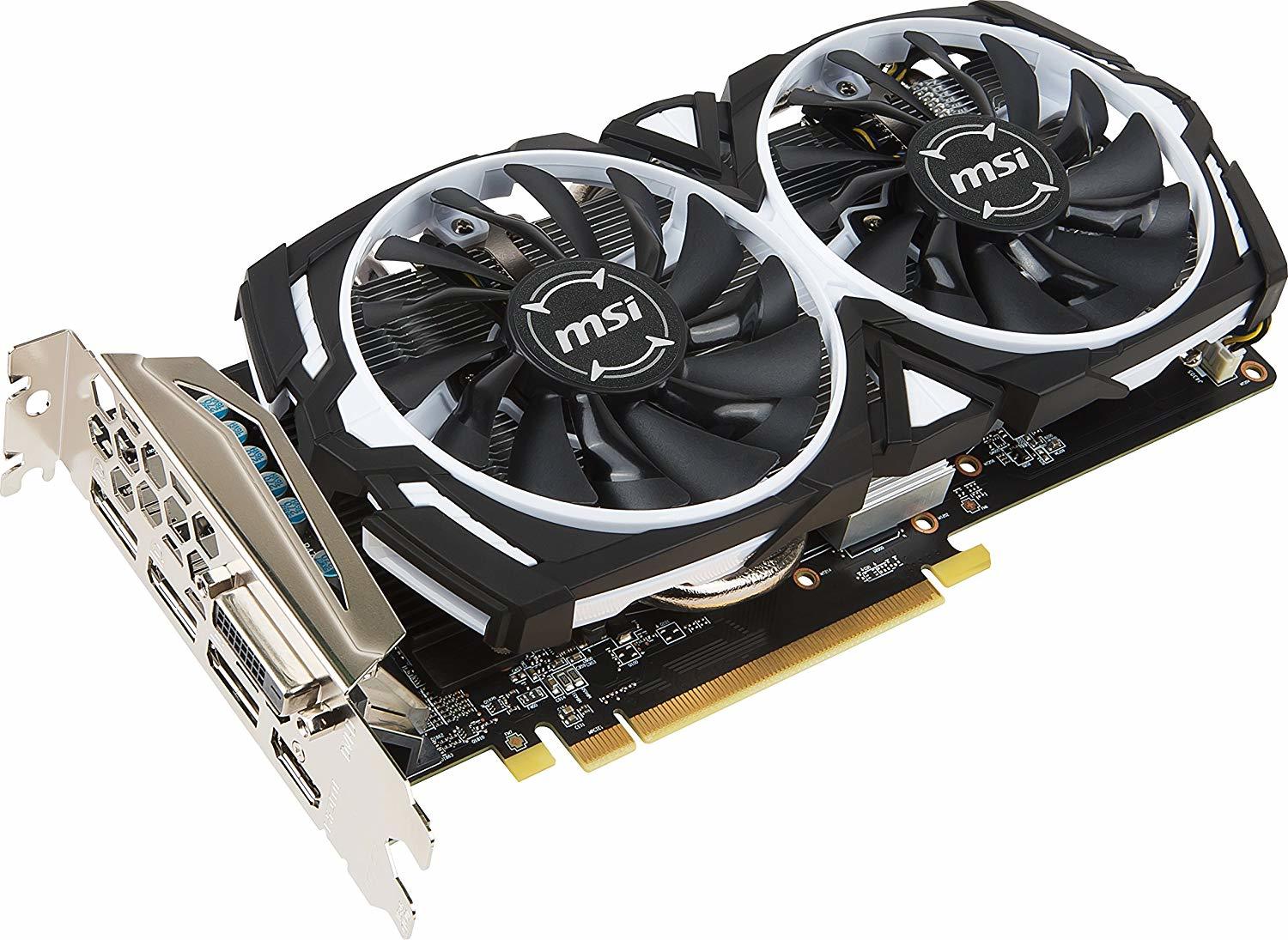 MSI Radeon RX570 Armor 8GB OC GPU | at Mighty Ape NZ