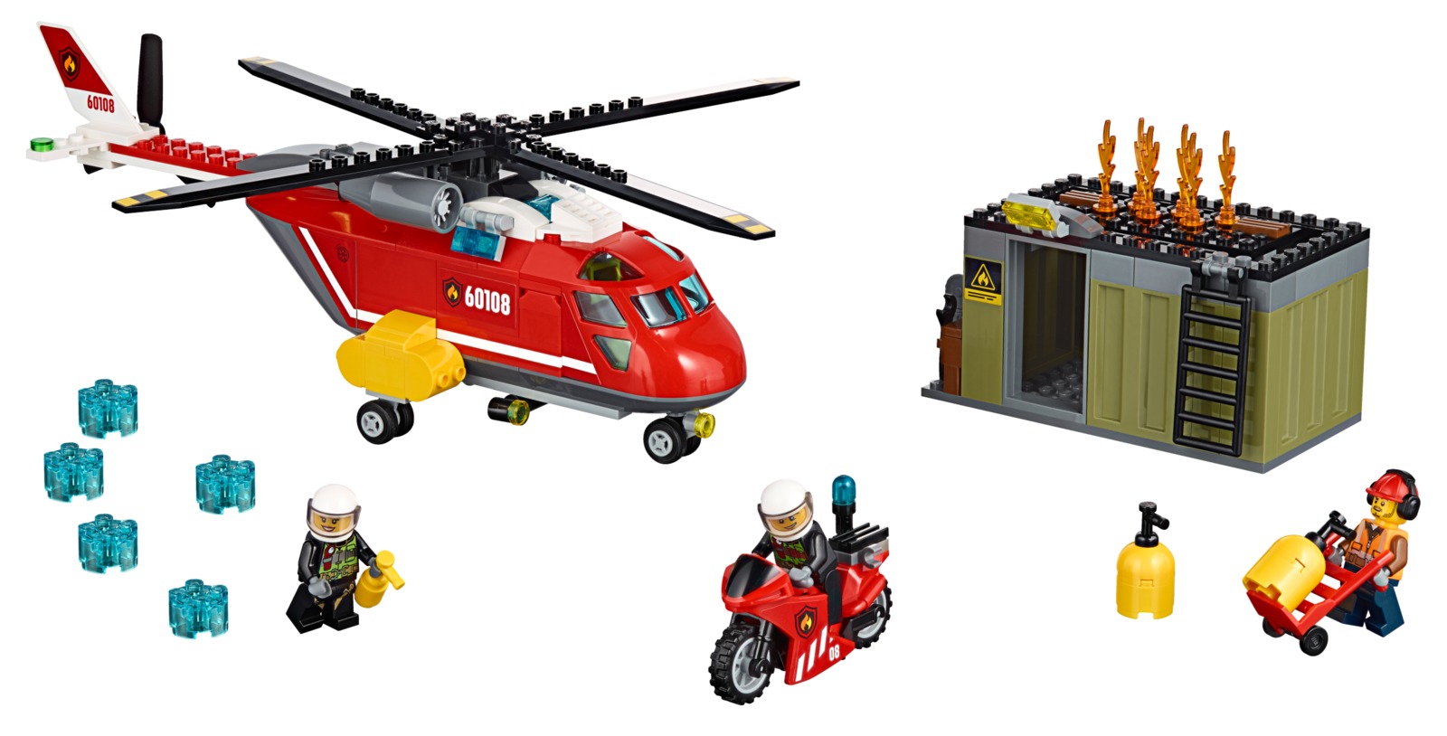 Buy LEGO City - Fire Response Unit (60108) at Mighty Ape NZ