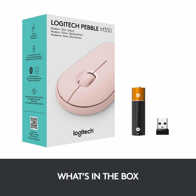 Logitech Pebble Bluetooth & Wireless Mouse | at Mighty Ape NZ