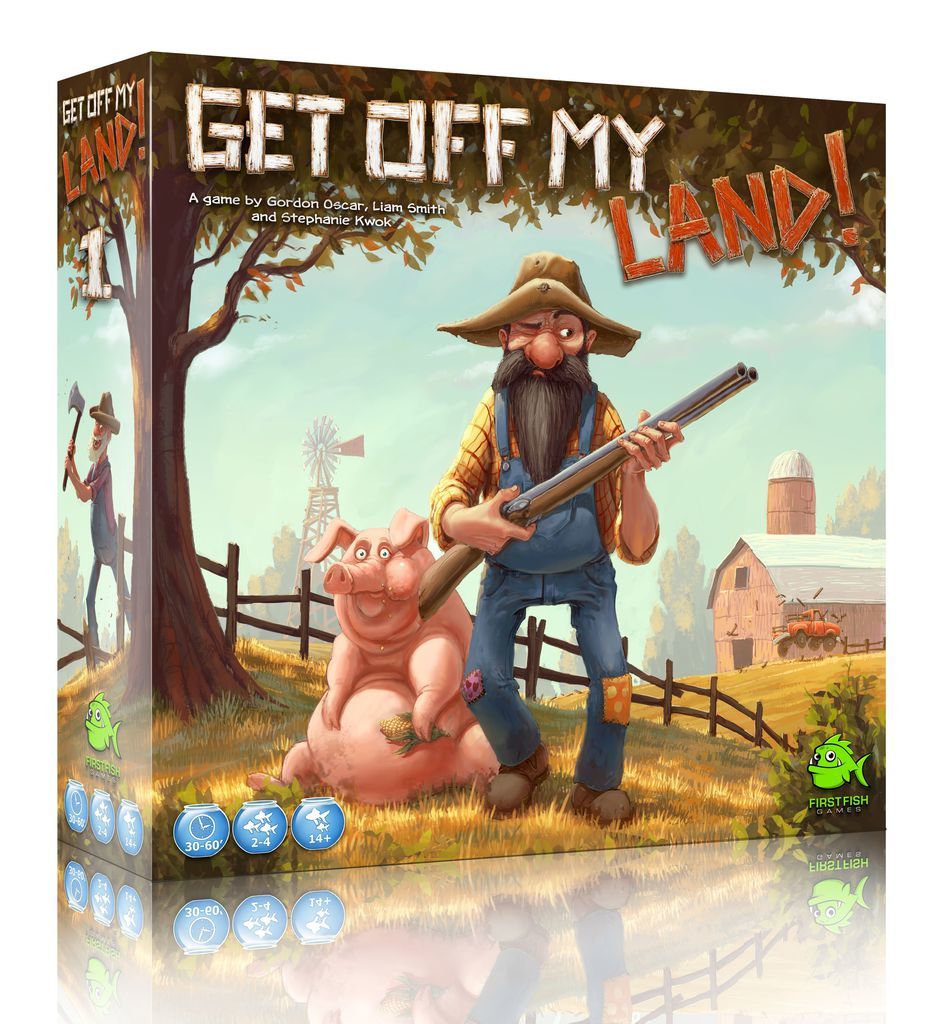 Get Off My Land! | Board Game | at Mighty Ape NZ