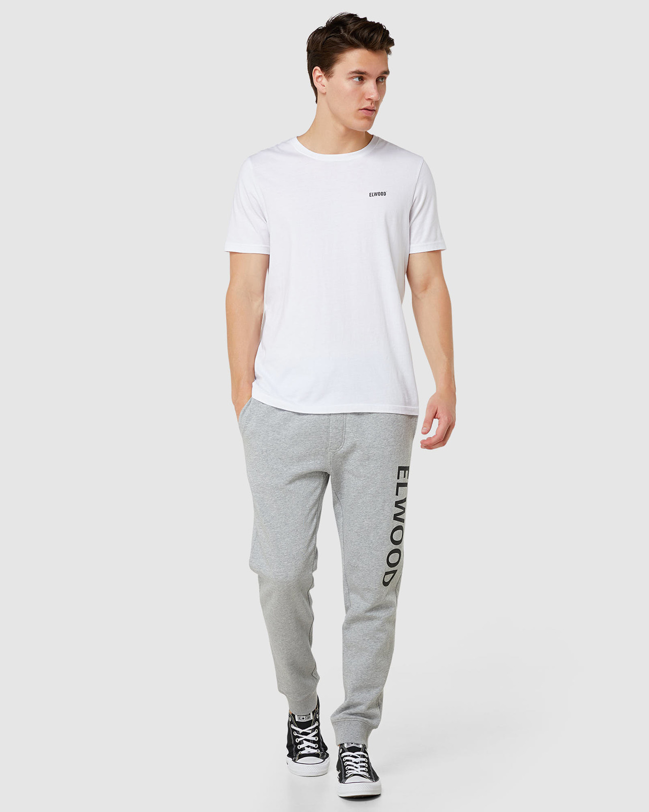 Core Track Pants 2 - Grey Marle (Medium) | Men's | at Mighty Ape NZ