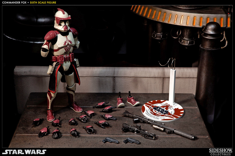 Star Wars Clone Commander Fox Exclusive Action Figure | at Mighty Ape NZ
