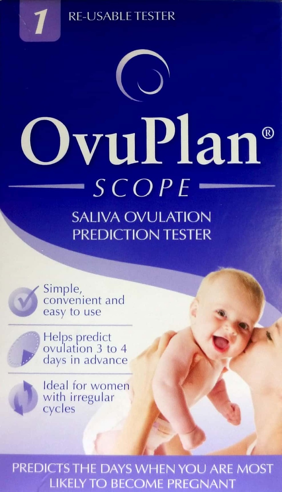 Buy OvuPlan: Scope Saliva Ovulation Prediction Tester at Mighty Ape NZ