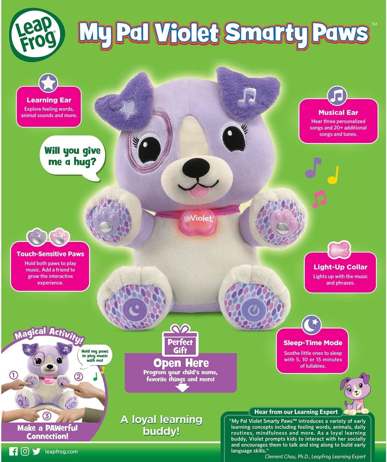 Buy Leapfrog: Smarty Paws - My Pal Violet at Mighty Ape Australia