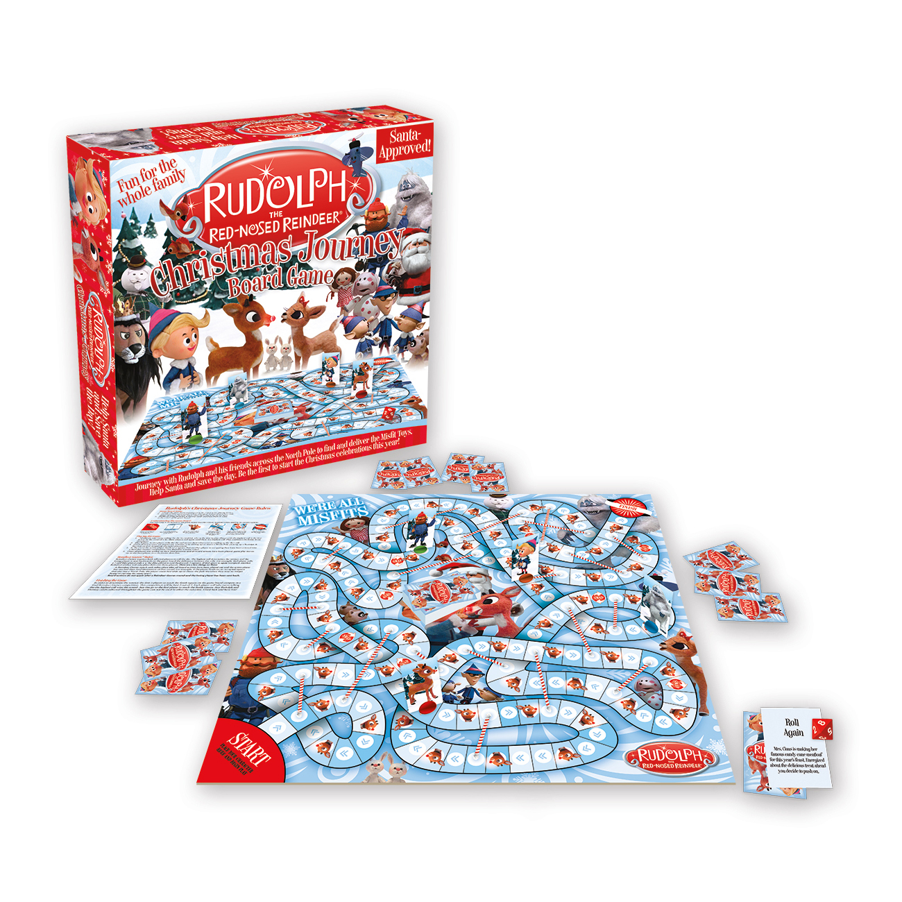 Rudolph The Red-Nosed Reindeer | Board Game | at Mighty Ape NZ