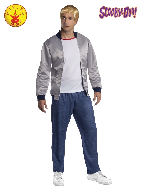 Scooby Doo: Fred Jones Adult Costume - Scoob Movie (XL) | Men's | at ...