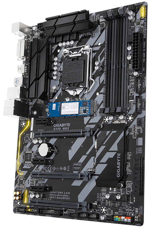 GIGABYTE GA-Z370-HD3 Optane Motherboard | at Mighty Ape NZ