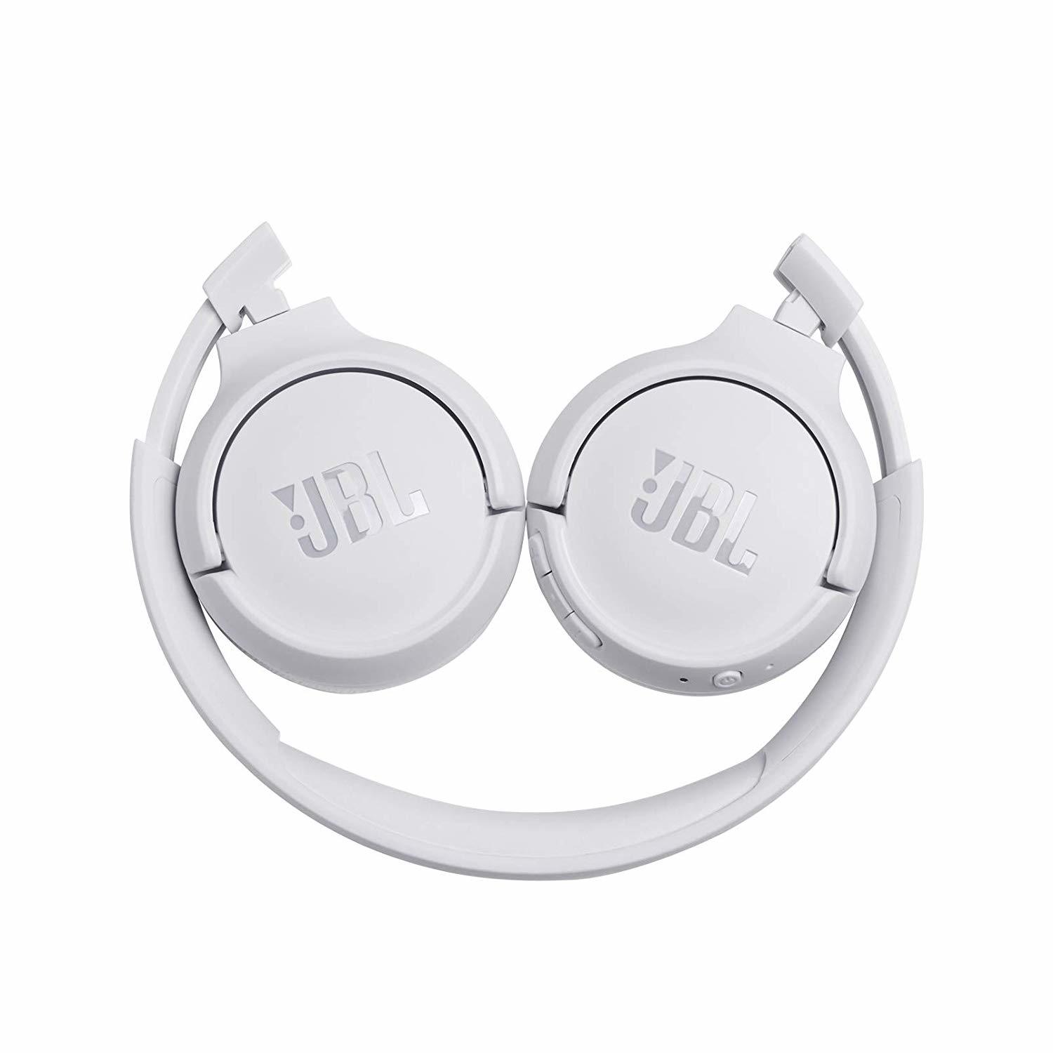 JBL T500 Bluetooth Headphones - White | at Mighty Ape NZ
