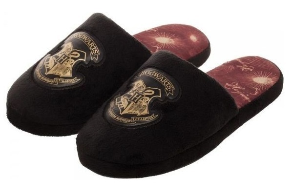 Harry Potter: Hogwarts - Slide Slippers (Medium) | Men's | at Mighty Ape NZ