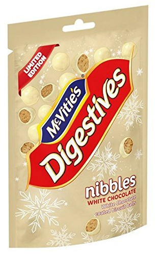 McVities Digestive Nibbles White Chocolate 120g | at Mighty Ape NZ