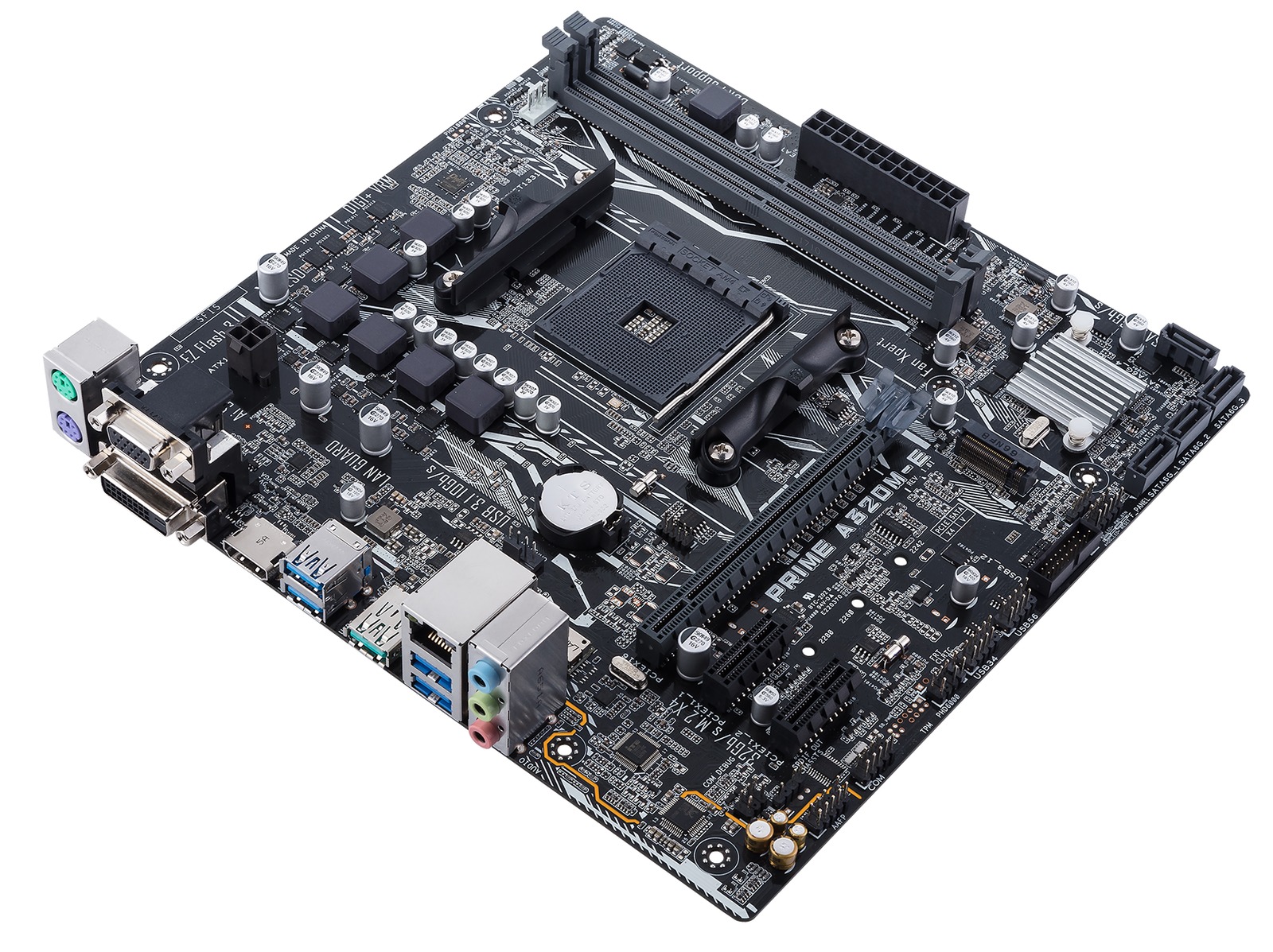 ASUS Prime A320M-E Ryzen Motherboard | at Mighty Ape Australia