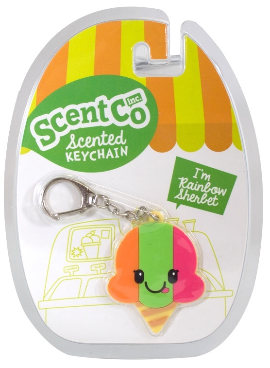 Scentco: Scented Keychain - Rainbow Sherbet | at Mighty Ape NZ