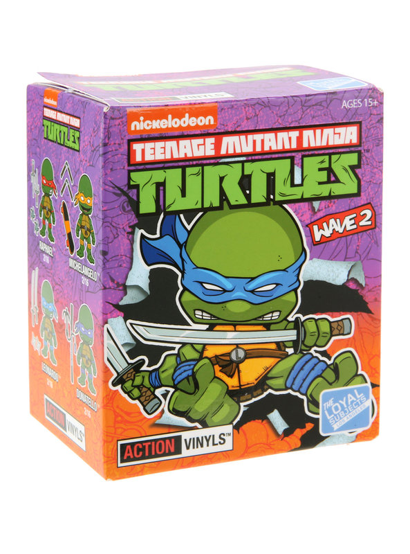 TMNT Action Vinyl Figure Blind Box (Wave 2) | at Mighty Ape Australia