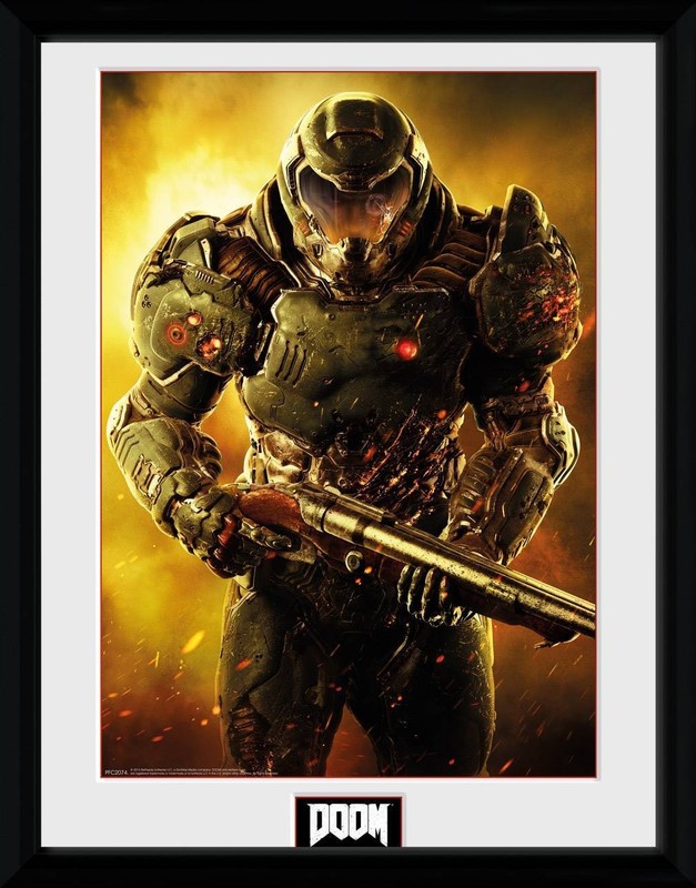 Doom: Marine - Collector Print (41x30.5cm) | at Mighty Ape Australia