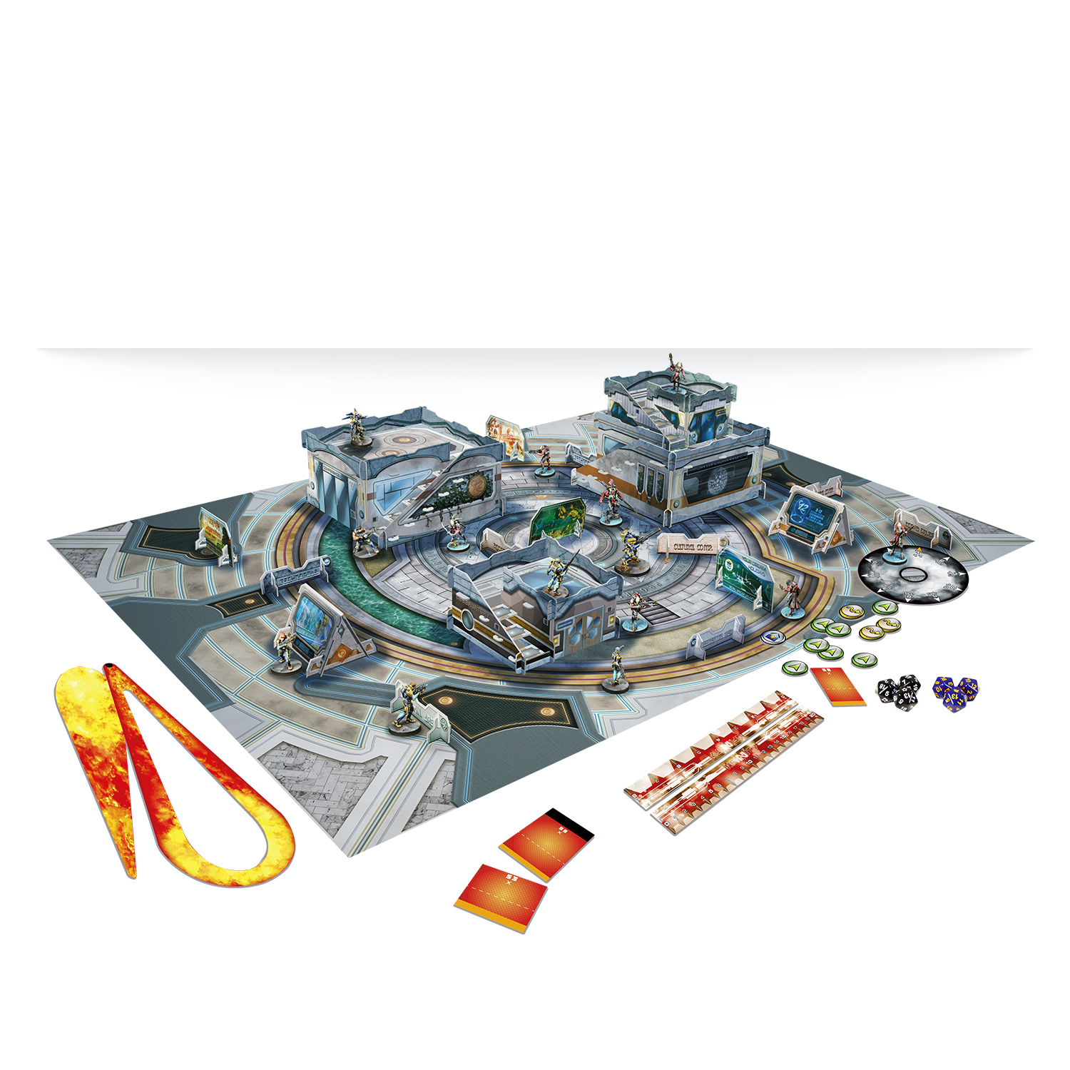 Infinity: Sálvora Governmental Complex Scenery Pack | at Mighty Ape ...