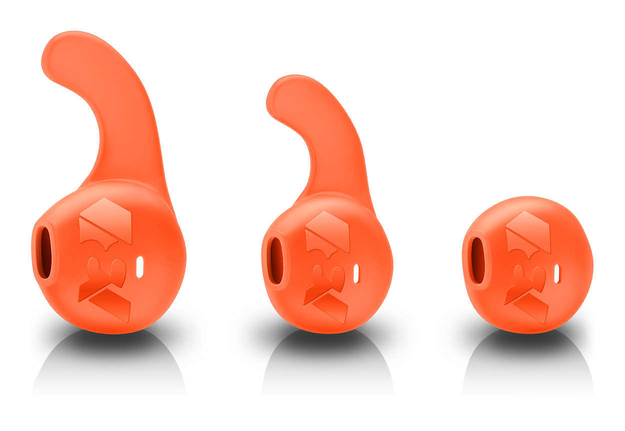 Philips ActionFit Sports In-Ear Headphones (Orange) | at Mighty Ape NZ