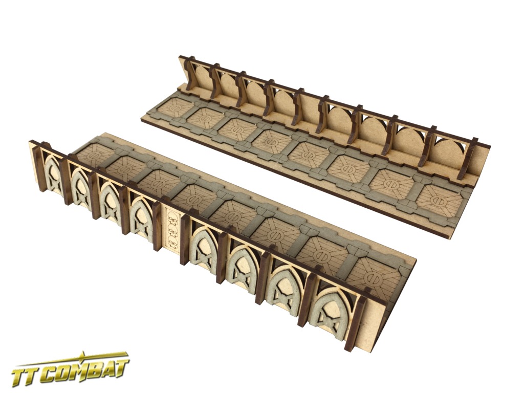 TTCombat: Tabletop Scenics - Fortified Trench Straight Sections | at ...