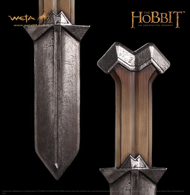 The Hobbit Knives of Nori the Dwarf Prop Replica - by Weta | at Mighty ...
