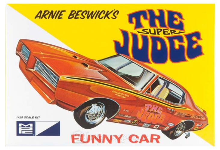 MPC 1969 Pontiac GTO Super Judge Funny Car 1/25 Model Kit Images at ...