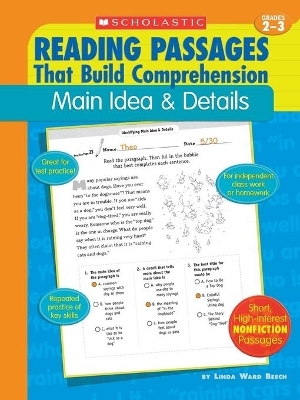 Reading Passages That Build Comprehension: Main Idea and Details Grades ...