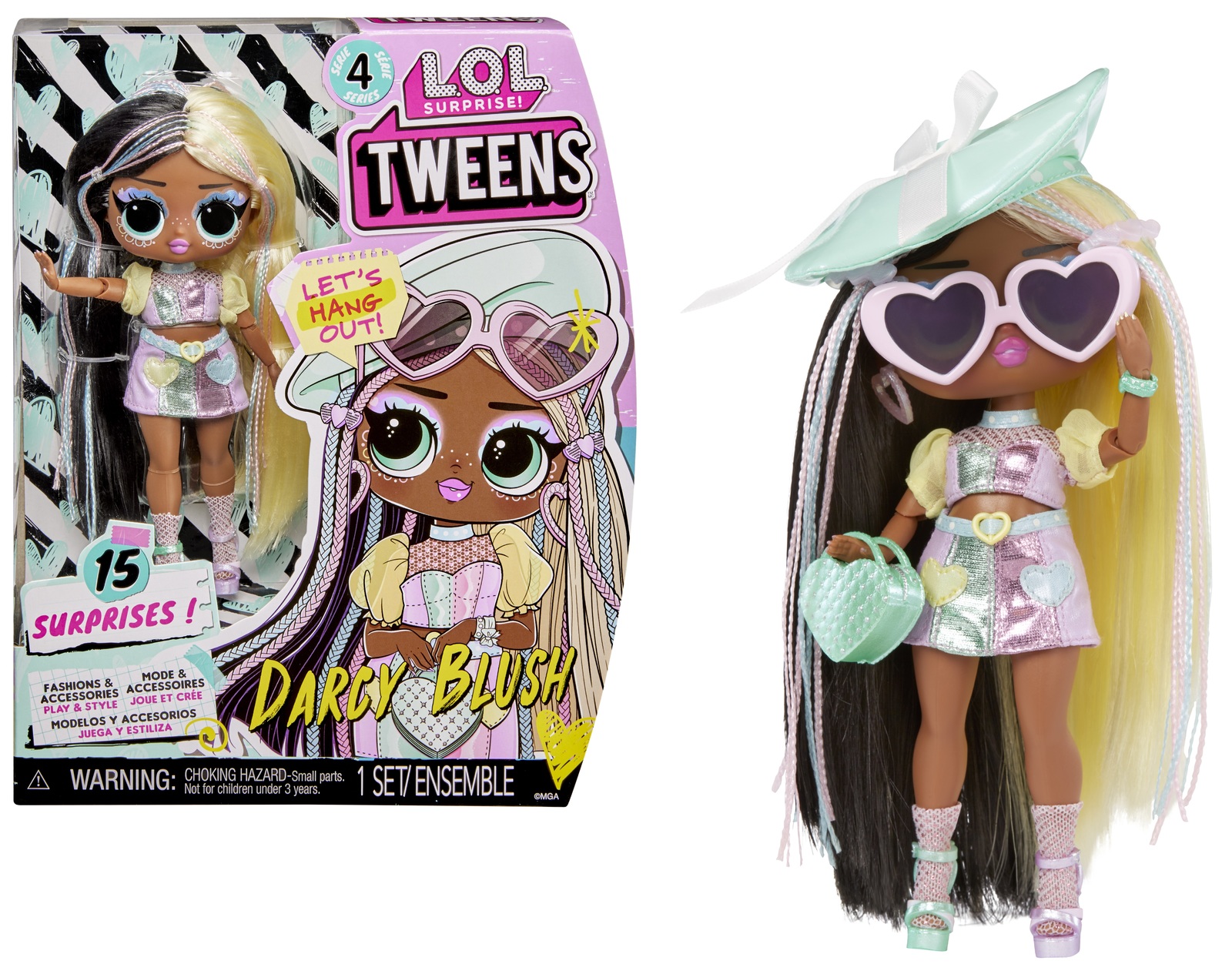 LOL Surprise! - Tweens S23 Doll - Darcy Blush Images at Mighty Ape NZ