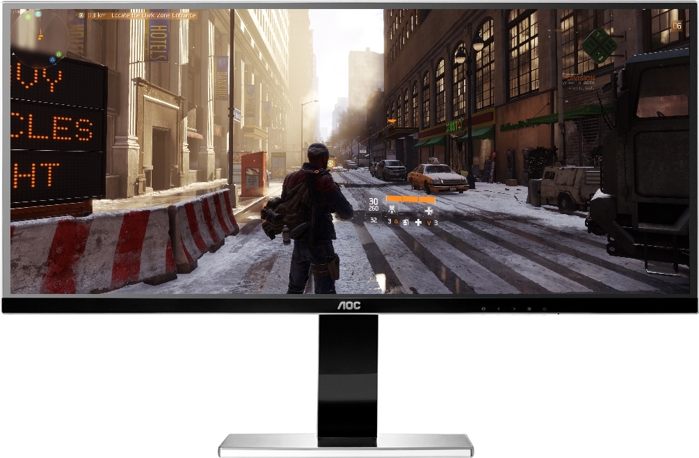34" AOC UltraWide Monitor | at Mighty Ape NZ
