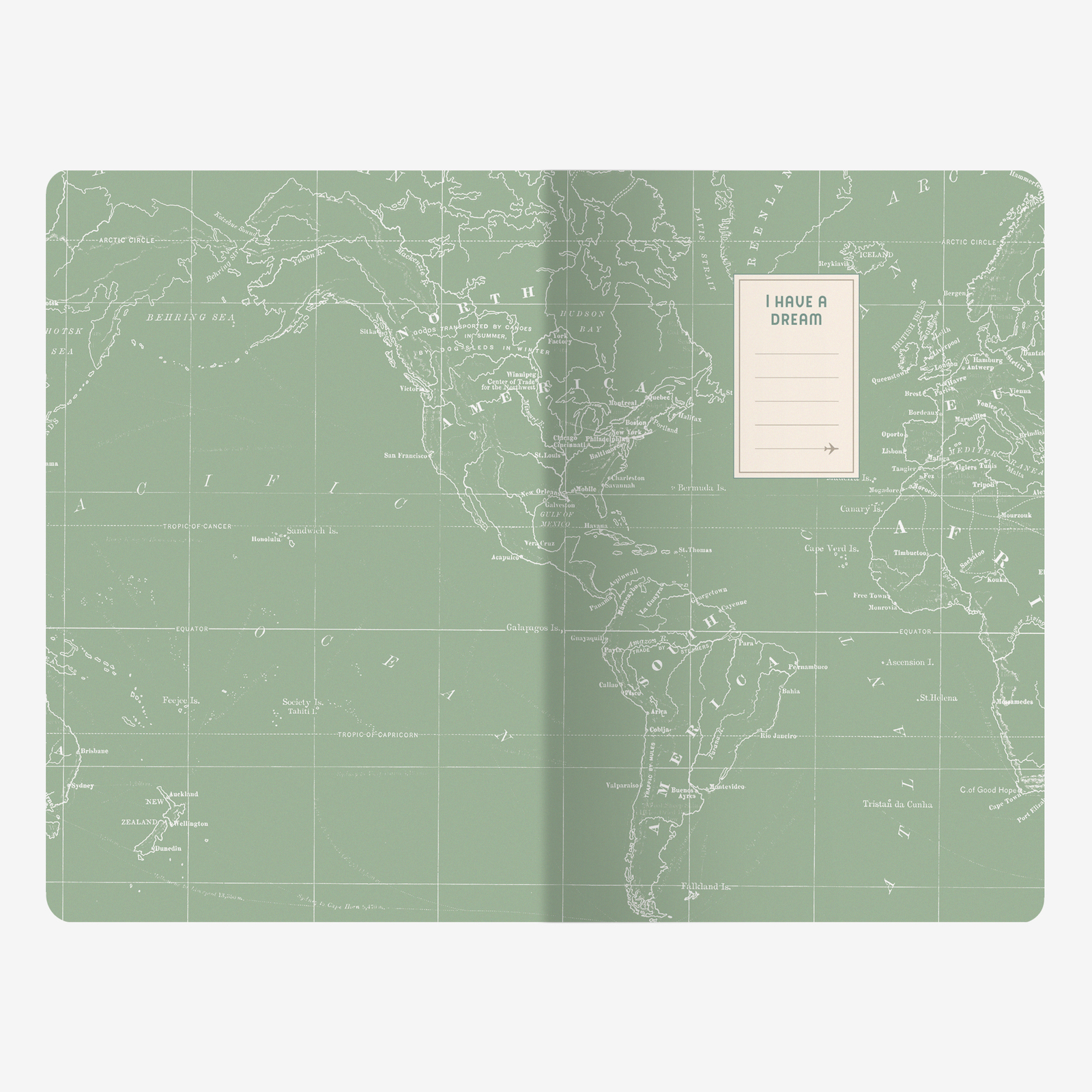 Buy Legami: Mini Photo Weekly 12 Month 2020 Diary - Map at Mighty Ape NZ