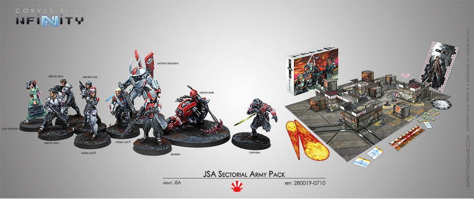 Infinity: JSA Sectorial Army Pack | at Mighty Ape NZ