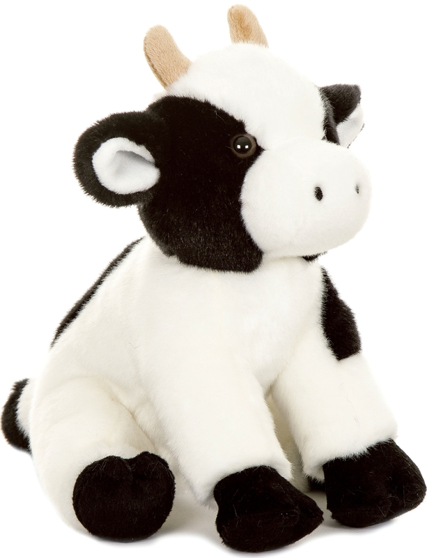 Buy Teddykompaniet Teddy Farm - Cow (24cm) at Mighty Ape NZ