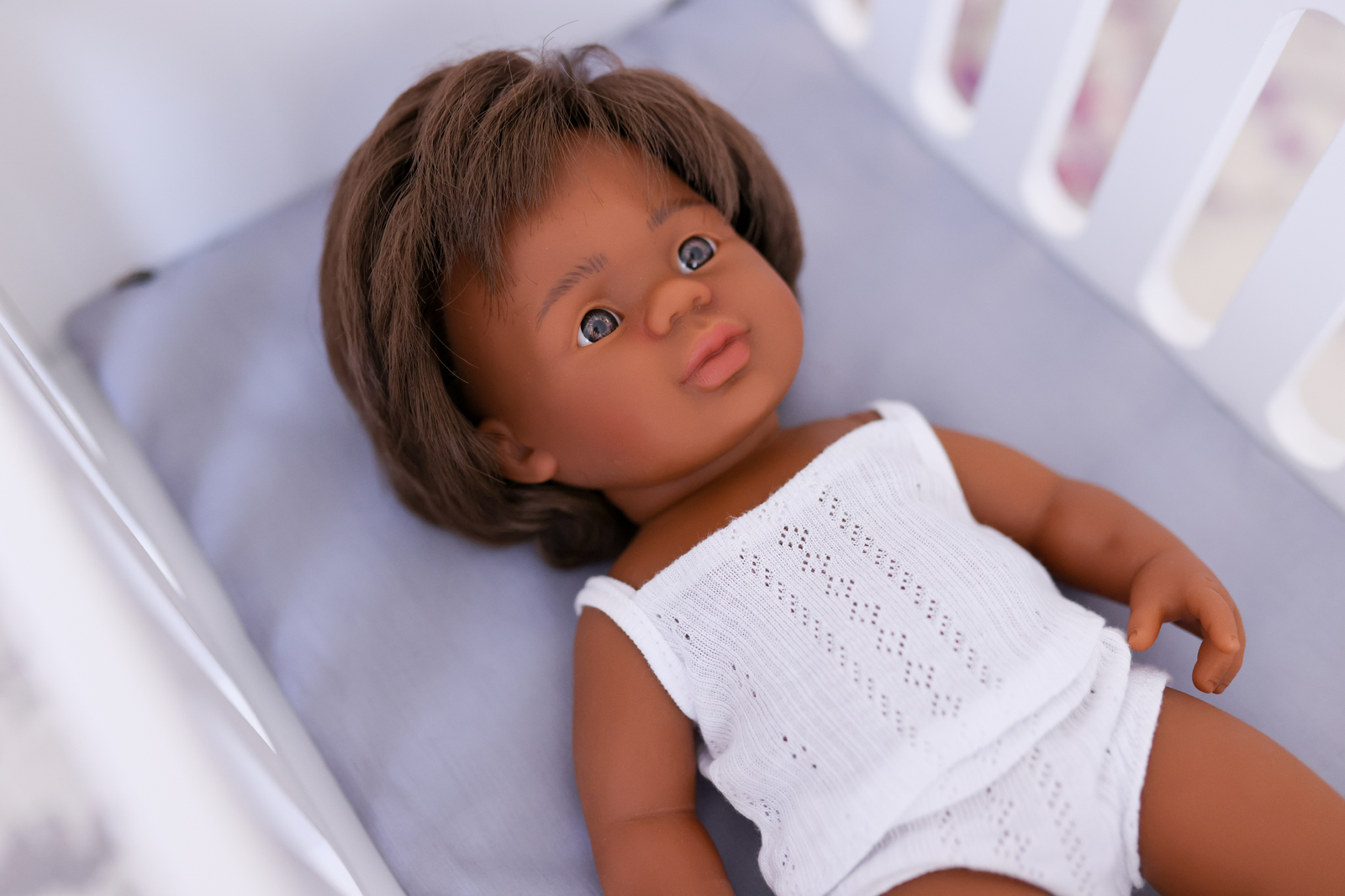 Buy Miniland - Anatomically Correct Baby Doll (38cm) at Mighty Ape NZ