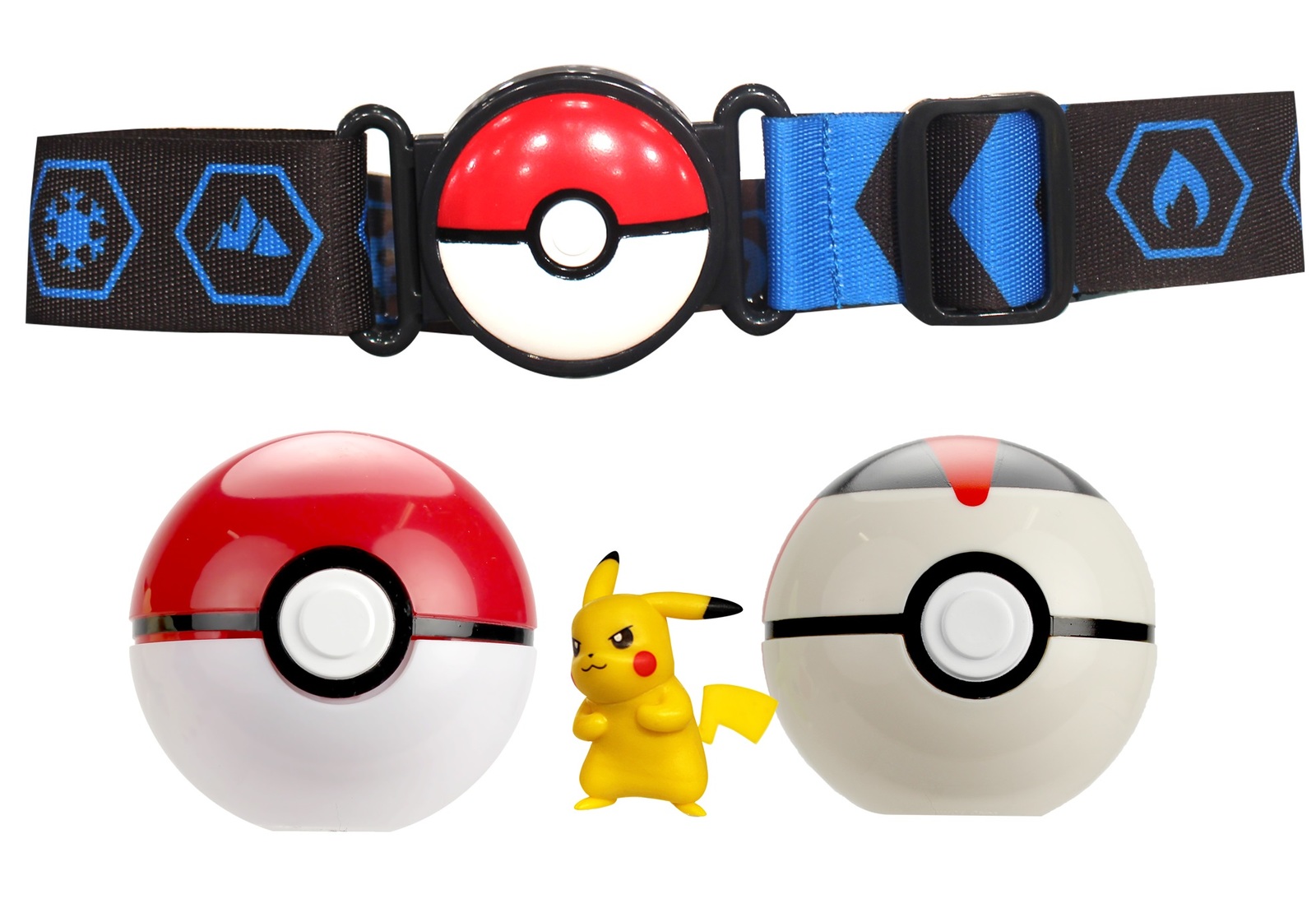 Buy Pokemon: Clip-N-Go Ball Belt - Pikachu at Mighty Ape NZ