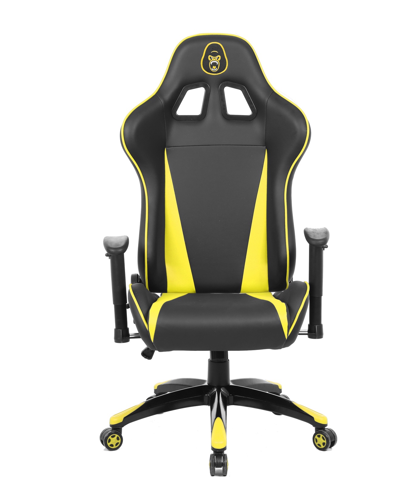 Gorilla Gaming Commander Chair - Yellow & Black | | Buy Now | at Mighty ...