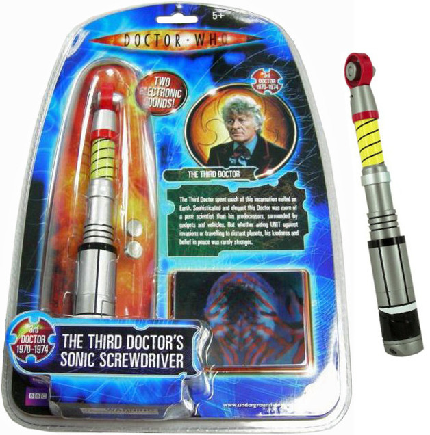 Buy Doctor Who 3rd Doctor's Sonic Screwdriver at Mighty Ape NZ