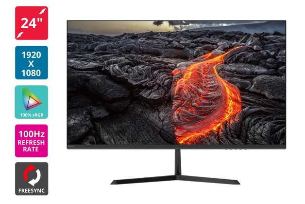 Kogan 24" Full HD 100Hz Frameless FreeSync Monitor (1920 x 1080) | at ...