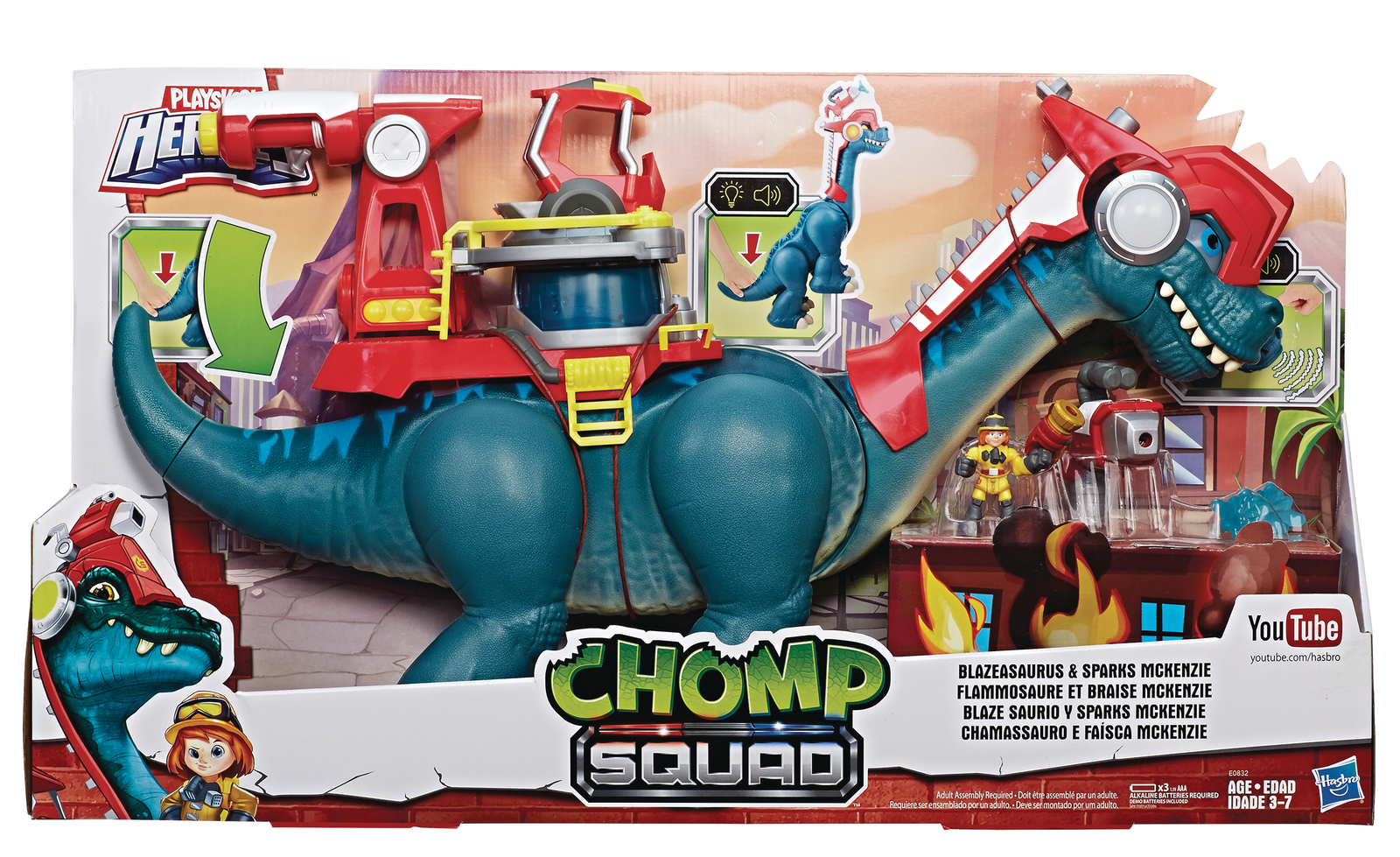 Buy Chomp Squad: Blazeasaurus at Mighty Ape NZ