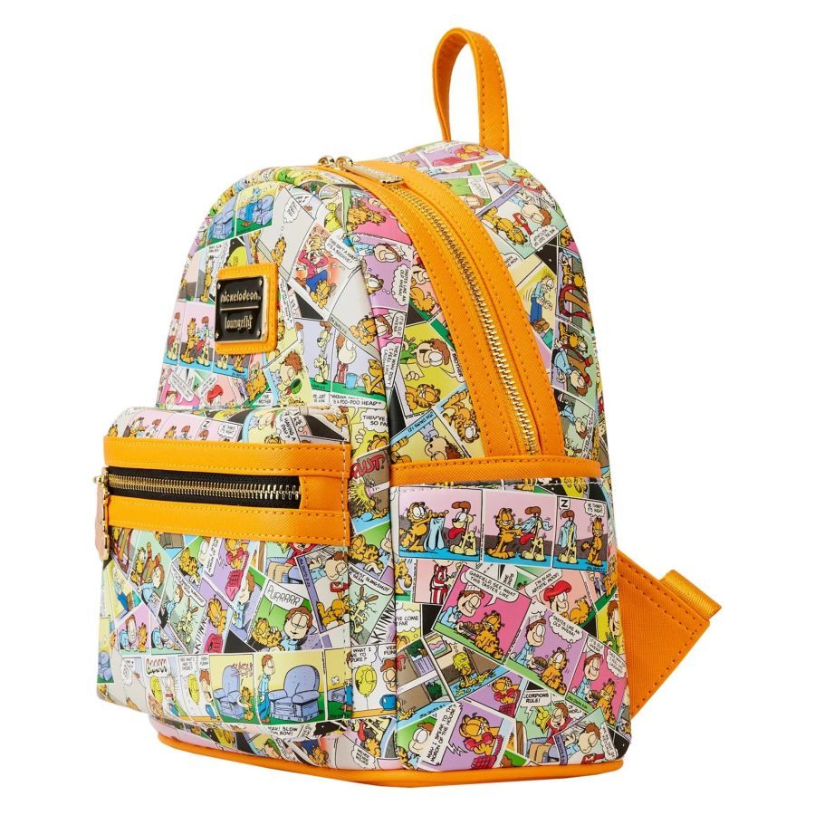 Loungefly: Nickelodeon - Garfield Comic Strip Mini Backpack (US ...