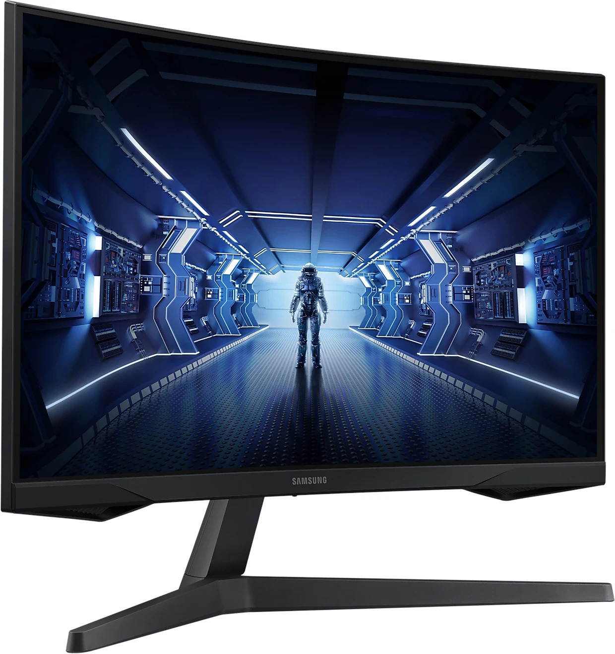27" Samsung Odyssey G55T Curved Gaming Monitor | at Mighty Ape NZ
