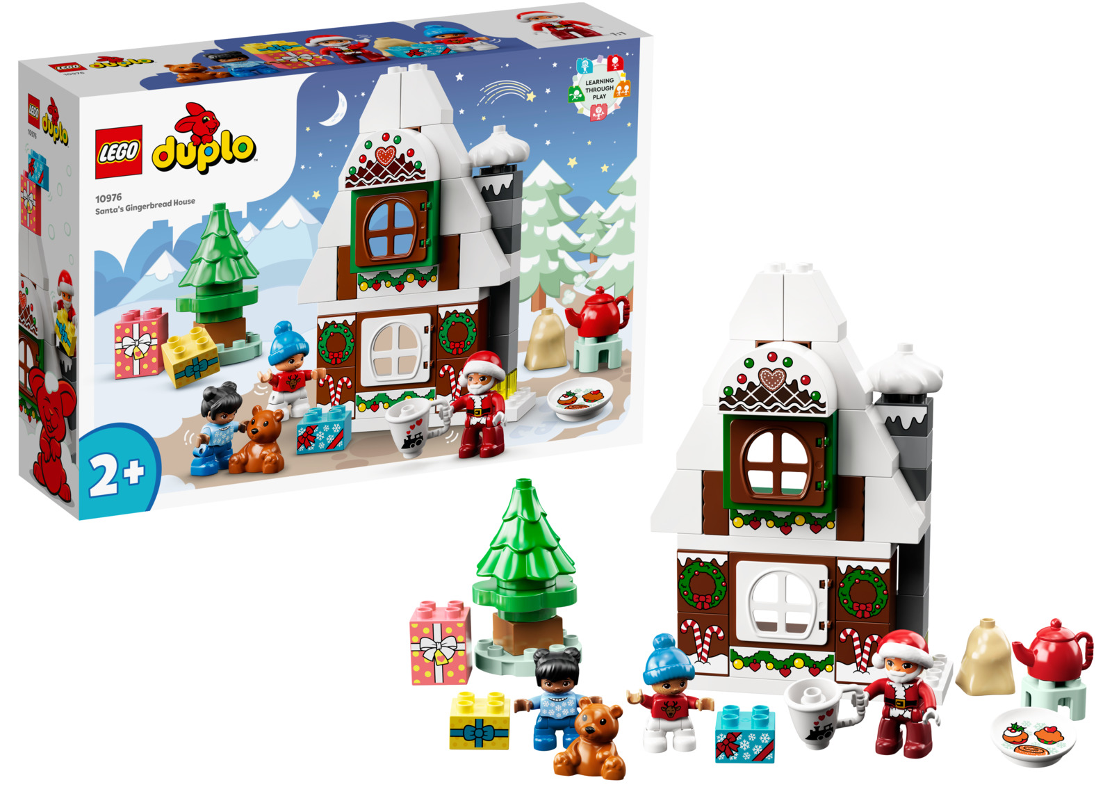 Buy LEGO DUPLO - Santa's Gingerbread House at Mighty Ape NZ