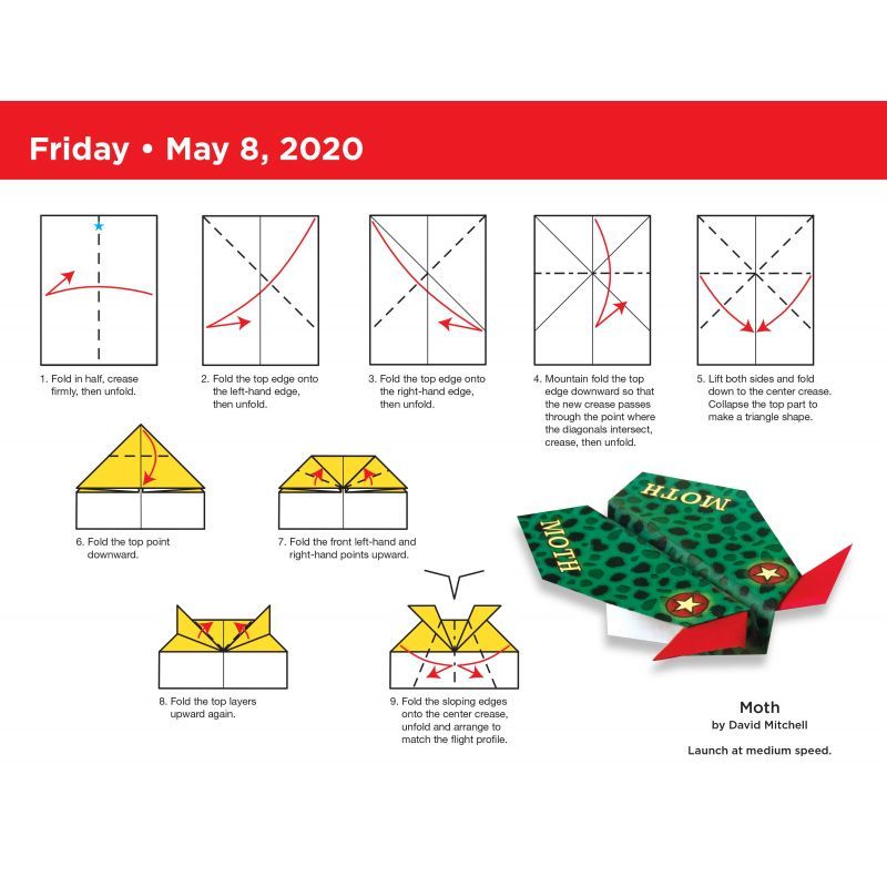 Buy Paper Airplane 2020 Fold-a-Day Calendar at Mighty Ape NZ
