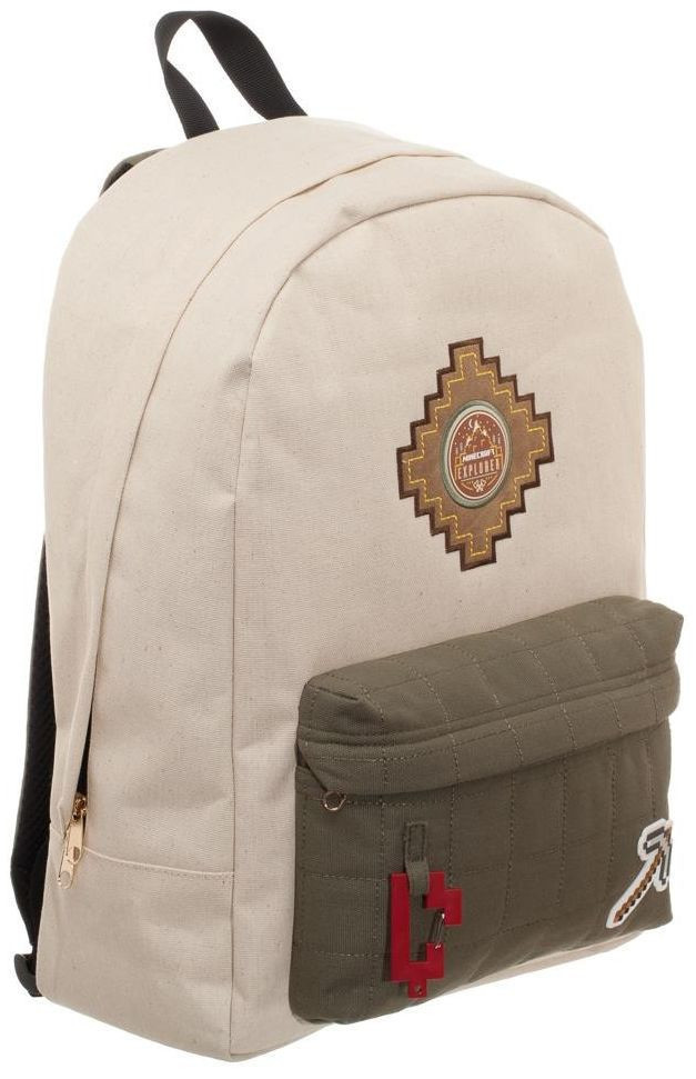 Buy Minecraft Beige Backpack at Mighty Ape NZ