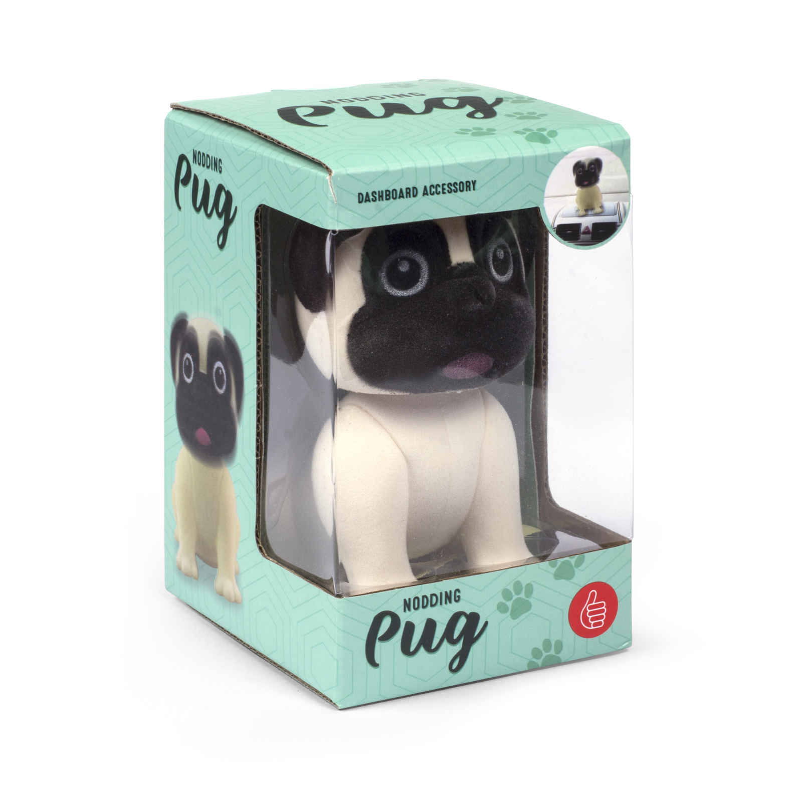 Thumbs Up! Nodding Pug | at Mighty Ape NZ