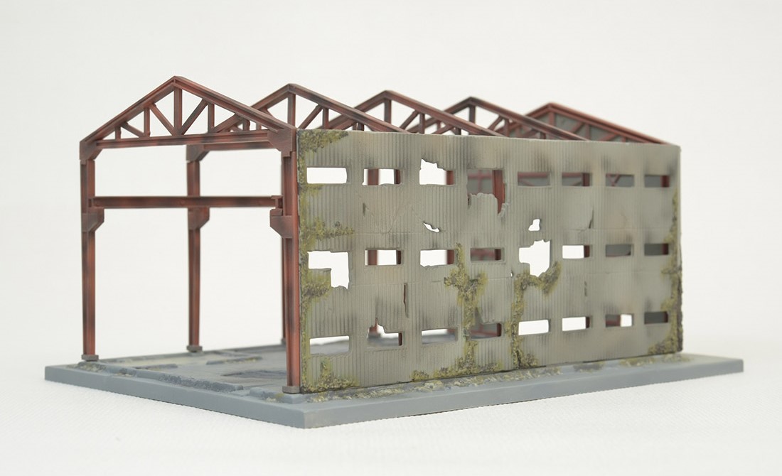 1/144 Destroyed Factory - Model Kit | at Mighty Ape NZ