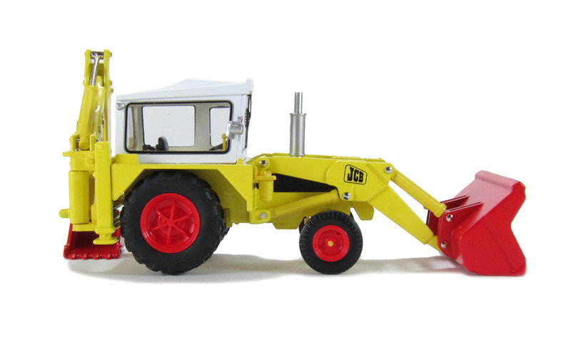 JCB 3C MK1 Backhoe Loader 1:50 Diecast Model Images at Mighty Ape Australia