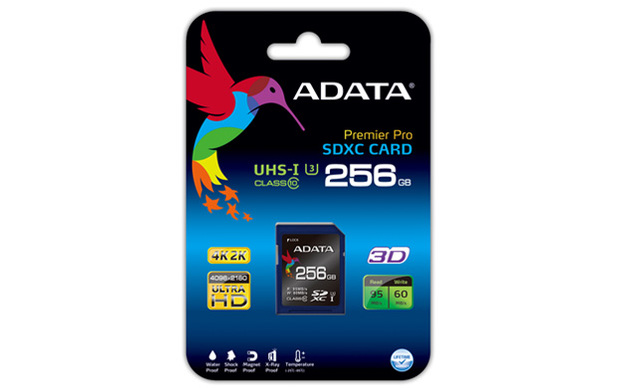256GB Adata Premier Pro UHS-I U3 SDXC Card (Class 3) | at Mighty Ape NZ
