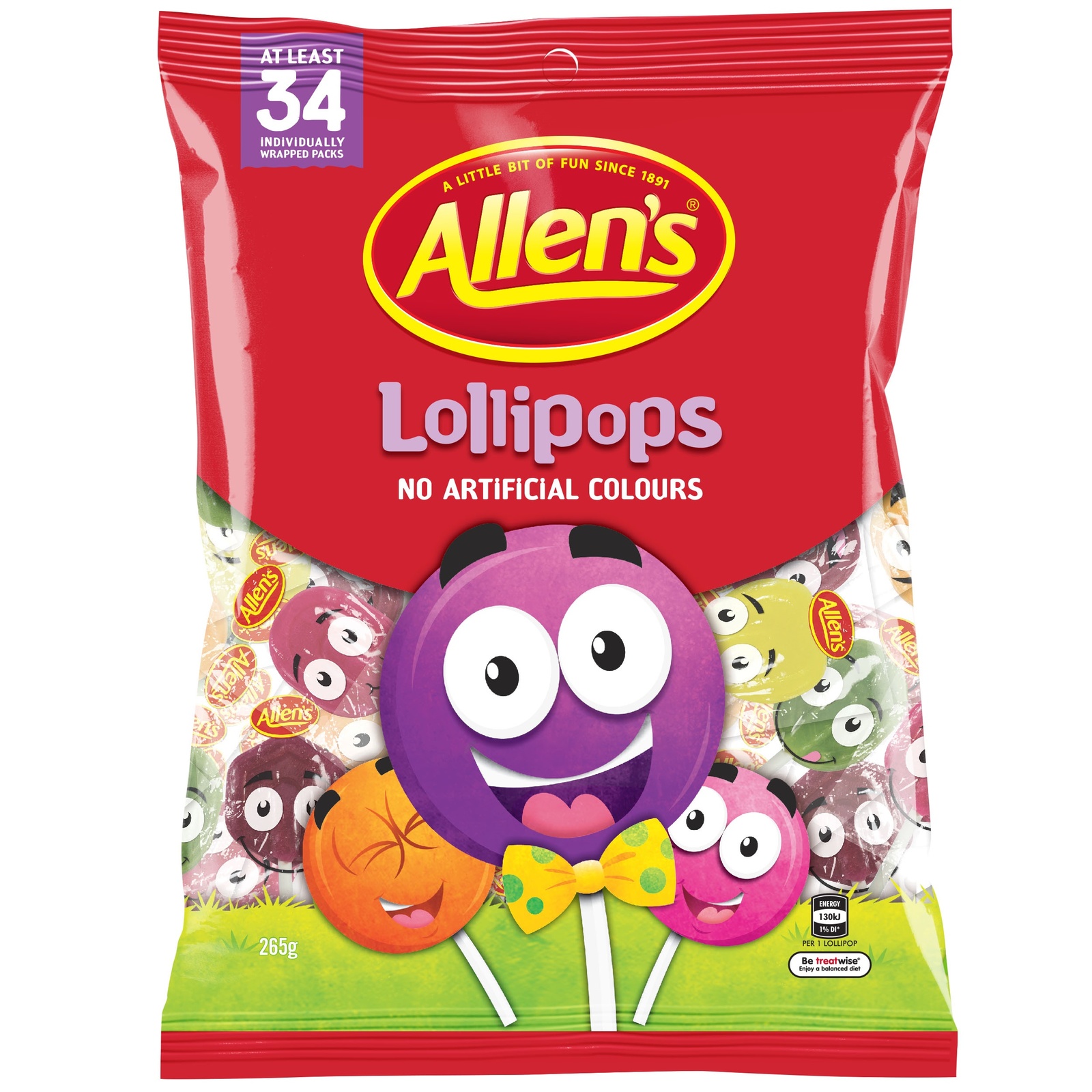 Allen's Lollipops Share Pack (265g) | at Mighty Ape NZ